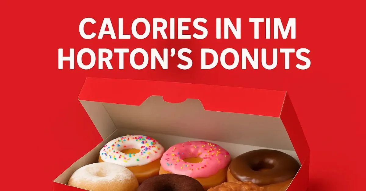 Tim Horton's Donut Calories 🍩Tim Horton's Menu Nutrition